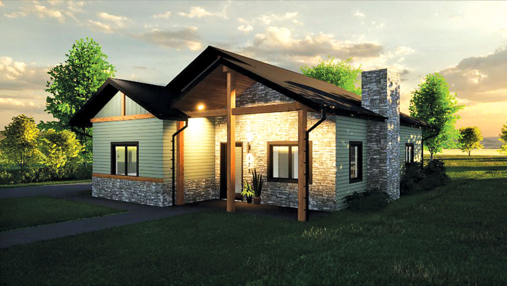 2 Bedrooms - 2 Baths - The Minimalist House Model - Sustainable Housing ...