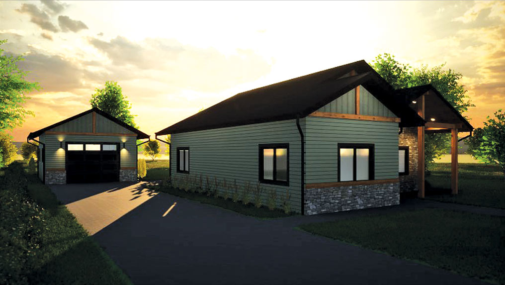 2 Bedrooms - 2 Baths - The Minimalist House Model - Sustainable Housing ...