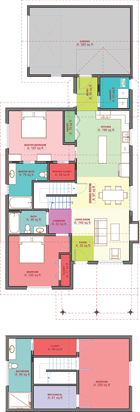 3 Bedrooms - 3 Baths - The Lemonade House Model - Affordable Housing ...